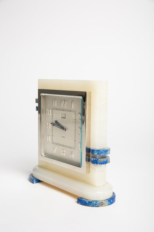 DUNHILL | VINTAGE MARBLE ART DECO CLOCK