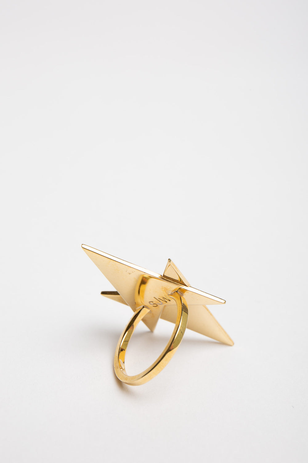 SARAH JANE WILDE | BLACK STAR DOUBLE ARROW RING